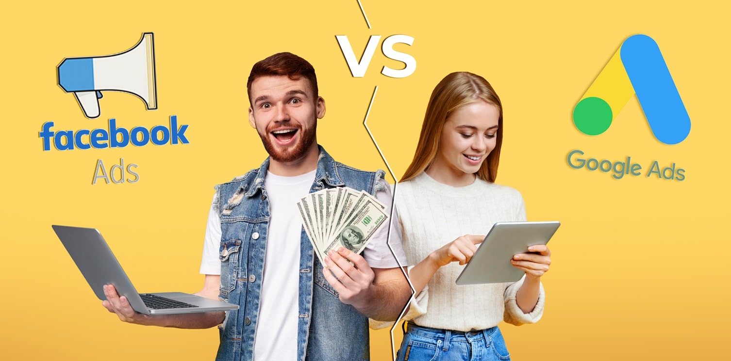 Google Ads vs Facebooks ads explained by Danco Vision